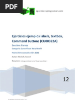 Ejercicios Resueltos en Visual Basic Con Forms | PDF | Básico | Programación de computadoras