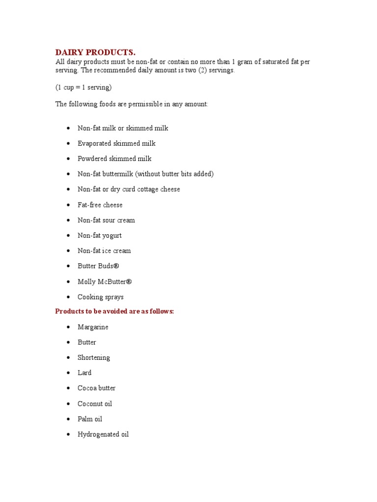 Swank MS Diet | PDF | Cooking Oil | Fat