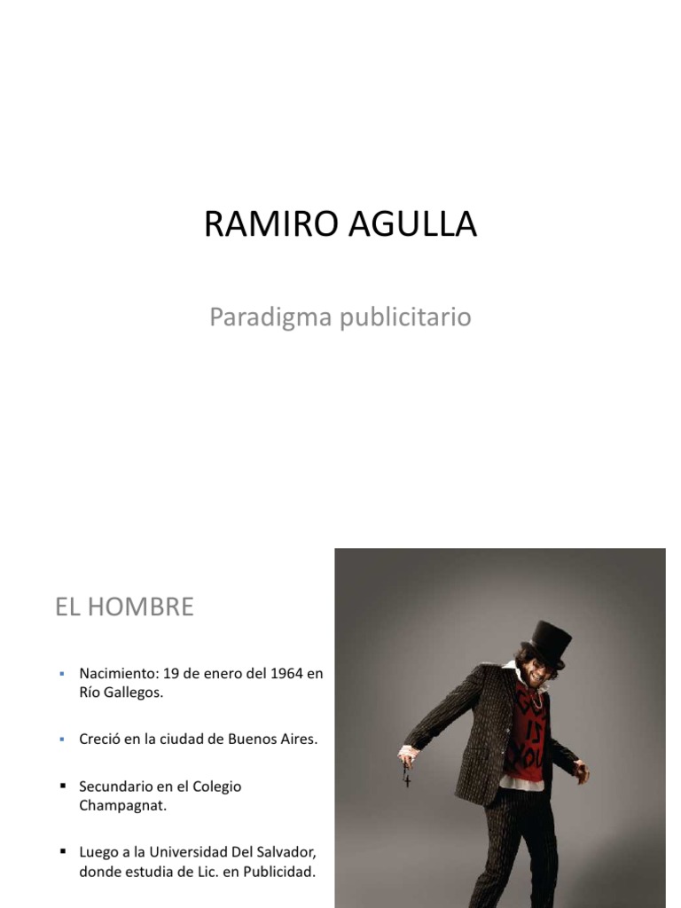 Biografía de Andrés Agulla | PDF