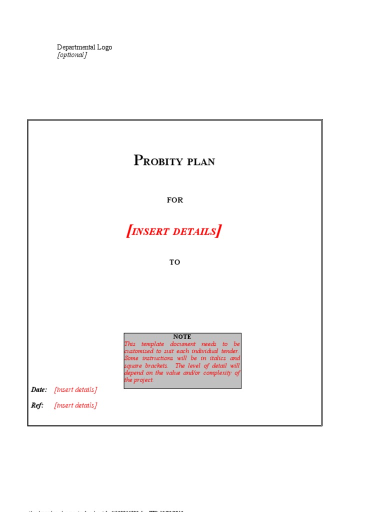 Vic Gov Probity Policy | PDF | Conflict Of Interest | Confidentiality