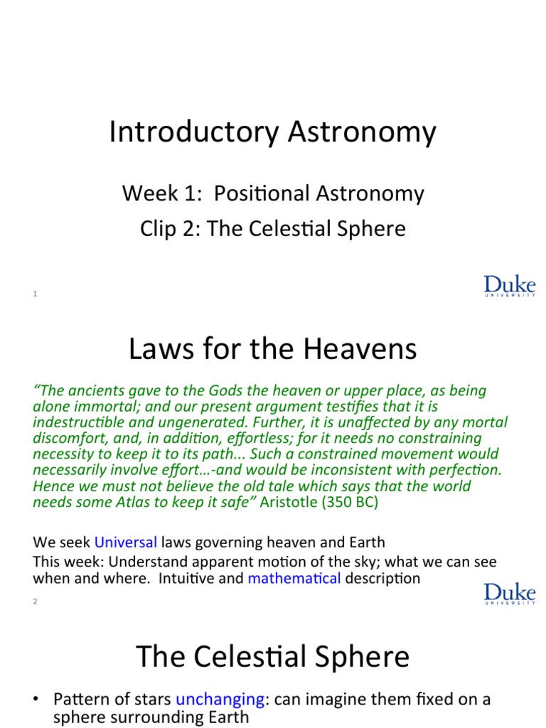 Understanding the Celestial Sphere | PDF | Longitude | Angle