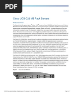 Cisco UCS C220 M6 - Datasheet | PDF | Solid State Drive | Computing