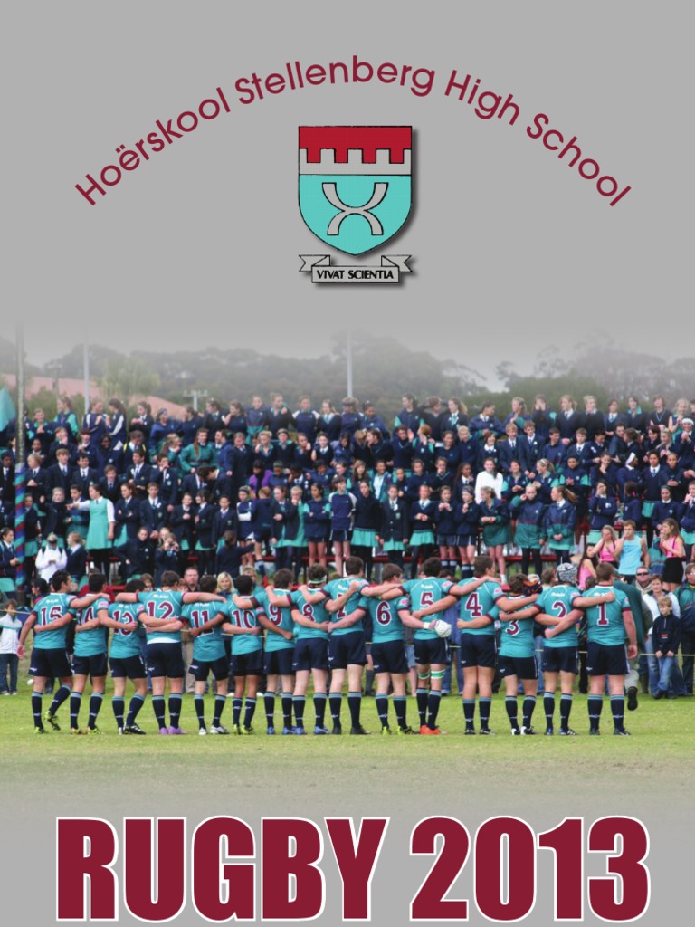 Hoerskool Stellenberg High School - Rugby 2013 Ebook | PDF