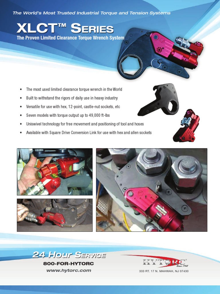 Tool Model: HY-3MXT: Pressure/Torque Conversion Chart PDF, 46% OFF