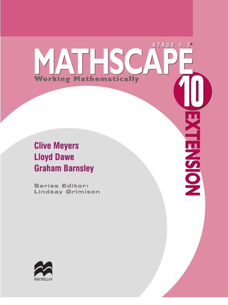 Mathscape 10 Ext PRELIMS | PDF | Trigonometric Functions | Quadratic ...