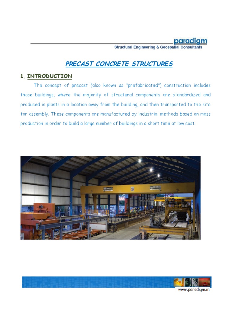 5) Precast | PDF | Prestressed Concrete | Precast Concrete