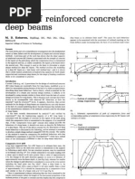 Deep Beam Design Example | Truss | Stress (Mechanics)