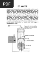 DC Motor Project | PDF | Electric Motor | Direct Current