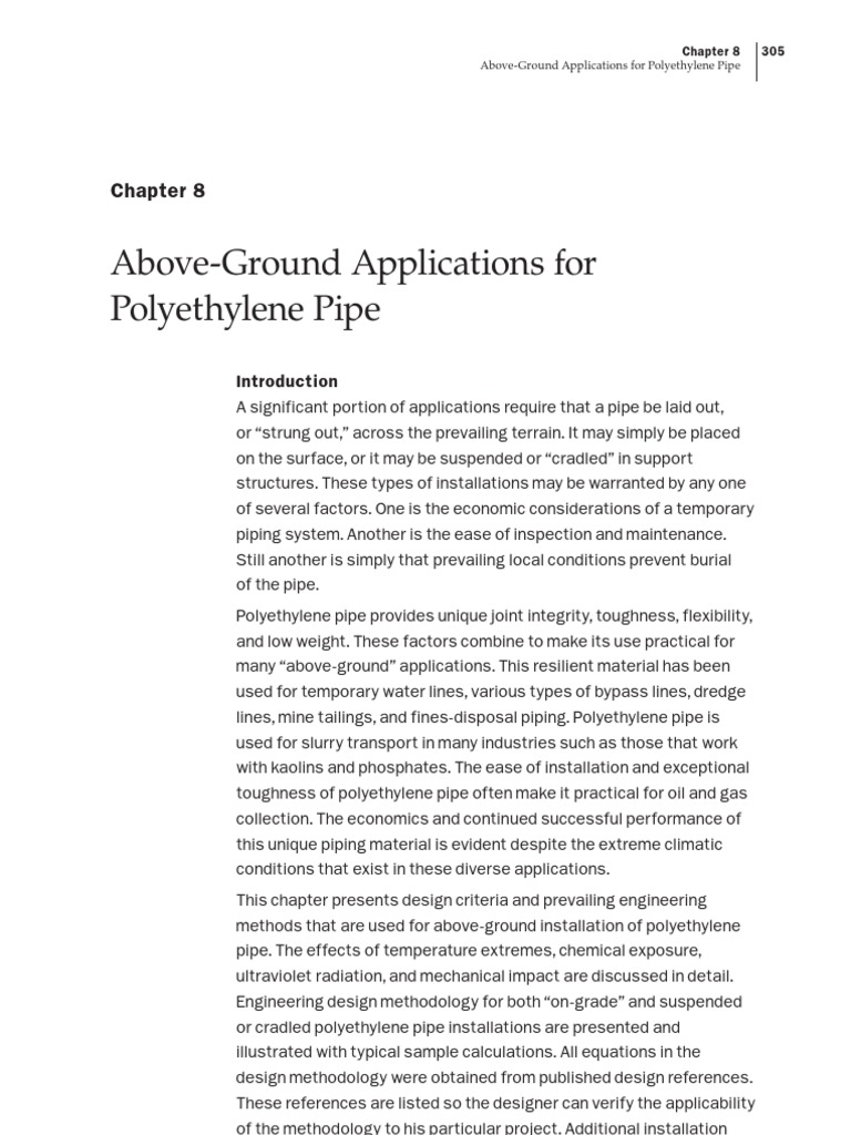 PPI Handbook Above Ground | PDF | Thermal Expansion | Polyethylene