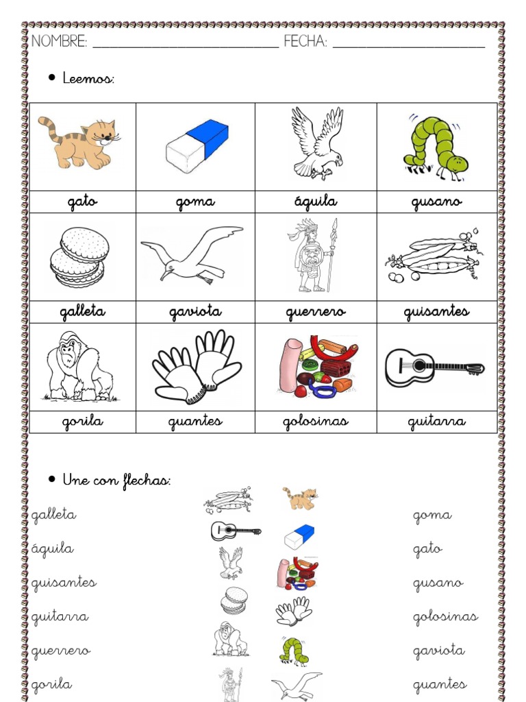 LETRA Ga, Go, Gu, Gue, Gui-LC PDF | PDF