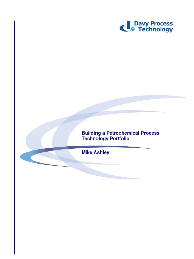 Davy Process Tech - Building A Process Technology Portfolio | PDF