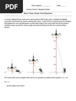 Angry Bird Project | PDF | Quadratic Equation | Graph Theory