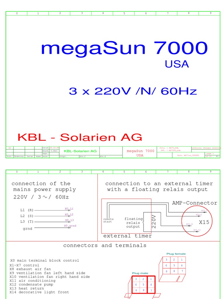 KBL 7000 Circuit Diagram | PDF | Temperature | Mechanical Engineering