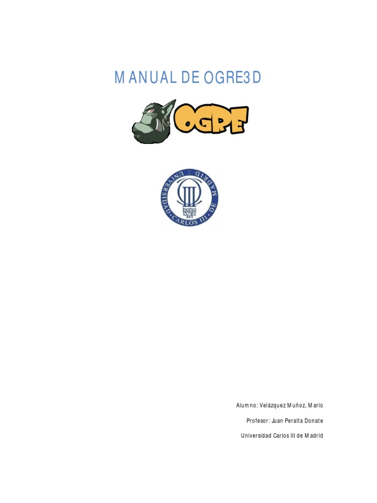 Manual de Ogre 3d | PDF | C ++ | Objeto (informática)