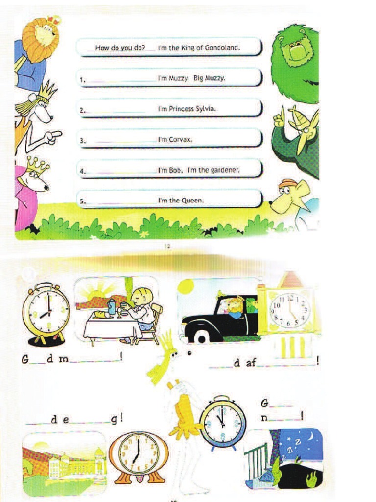 Muzzy CD1 Interactive Book | PDF