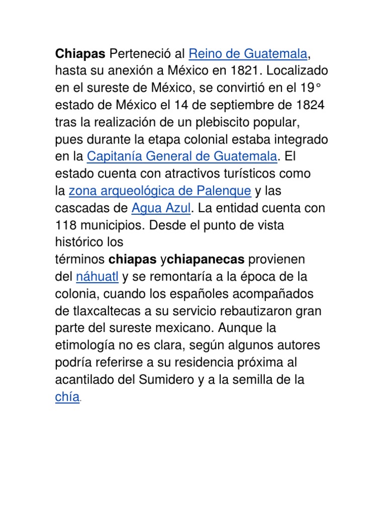 Chiapas | PDF