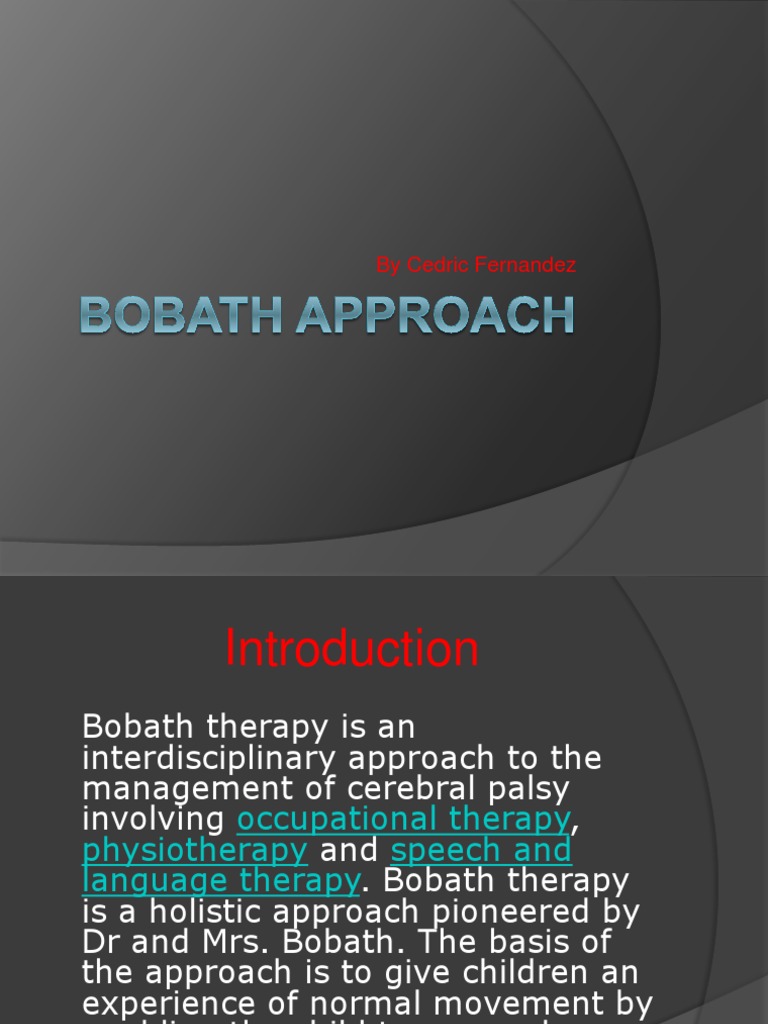 Bobath Approach | PDF | Anatomical Terms Of Motion | Foot