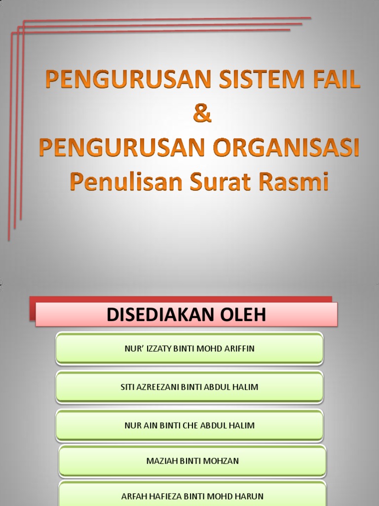 Pengurusan Sistem Fail | PDF Pengurusan Sistem Fail | PDF