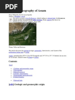 Assam Geography | PDF