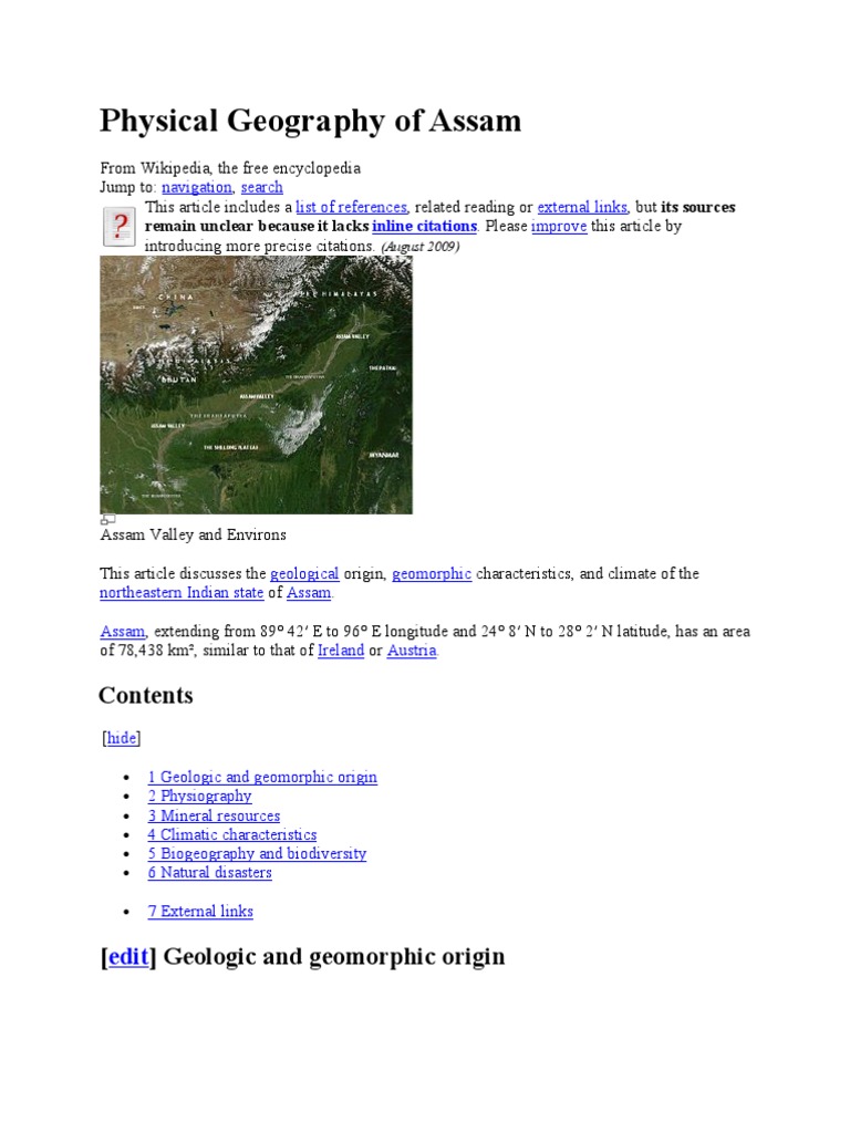 L Geography of Assam | PDF | Languages | Religion And Belief