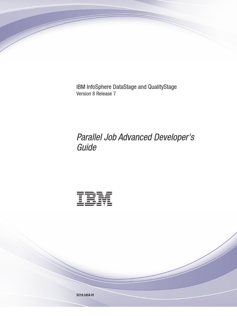 Ibm Infosphere Datastage And Qualitystage Parallel Job Advanced Developer Guide V8 7 Pdf 