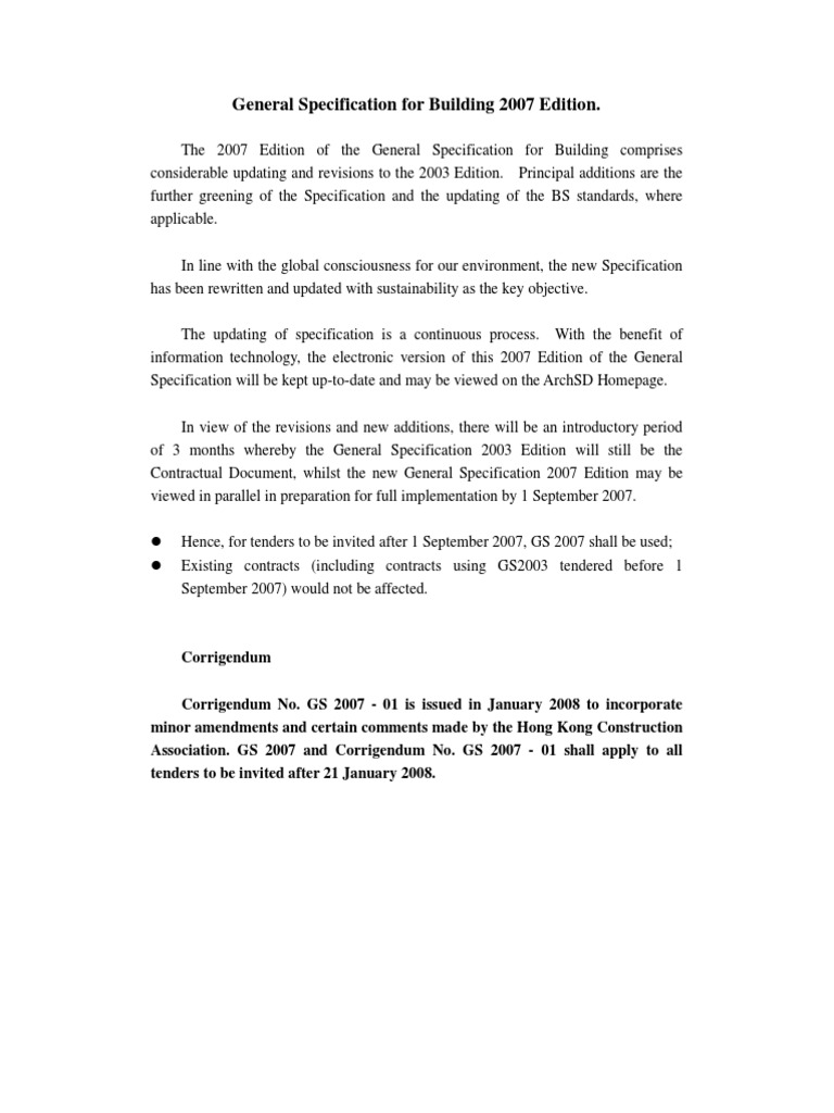 General Specification | PDF | Deep Foundation | Concrete