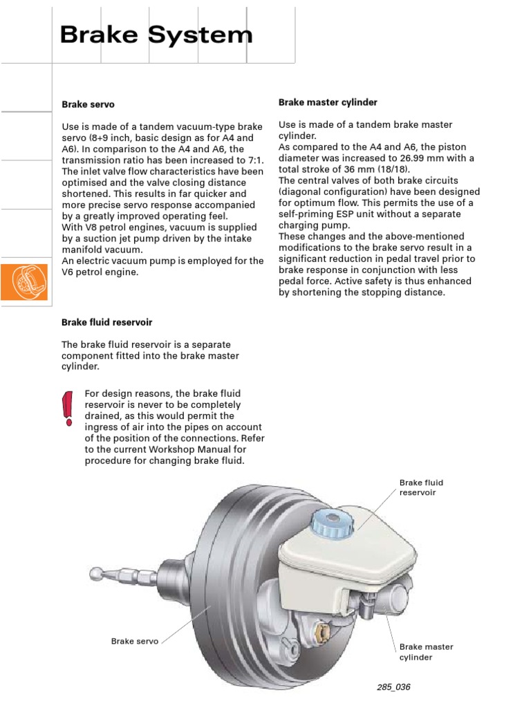 SSP-285 Running Gear Audi A8 Part 2 | PDF | Gear | Brake