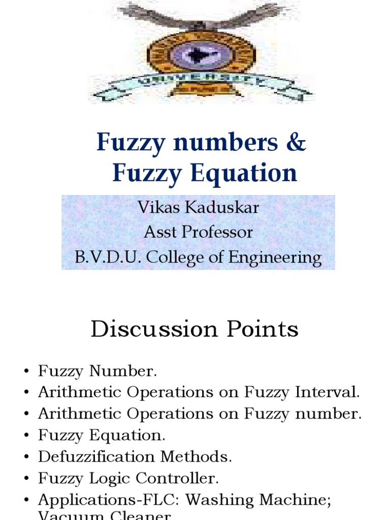 Fuzzy Arithmetic and Equations Overview | PDF | Fuzzy Logic | Function ...