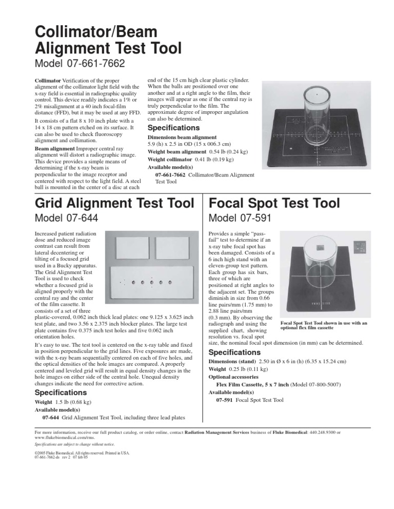 Collimator Beam | PDF | X Ray | Radiography
