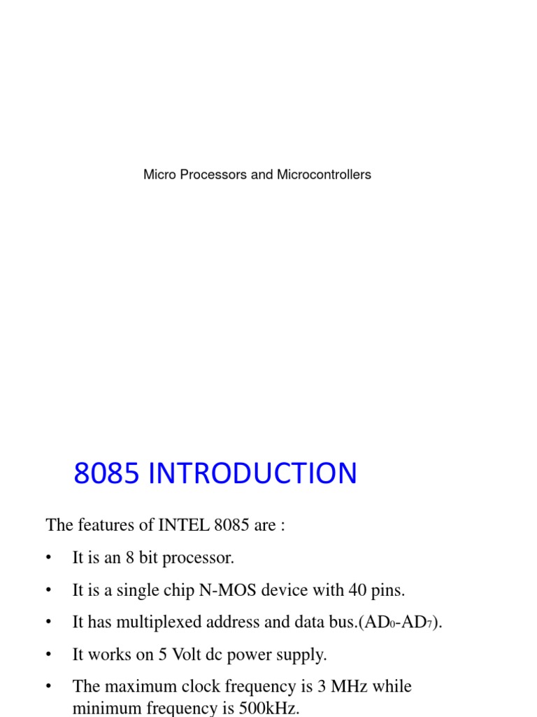Microprocessor Ramesh S Gaonkar | PDF