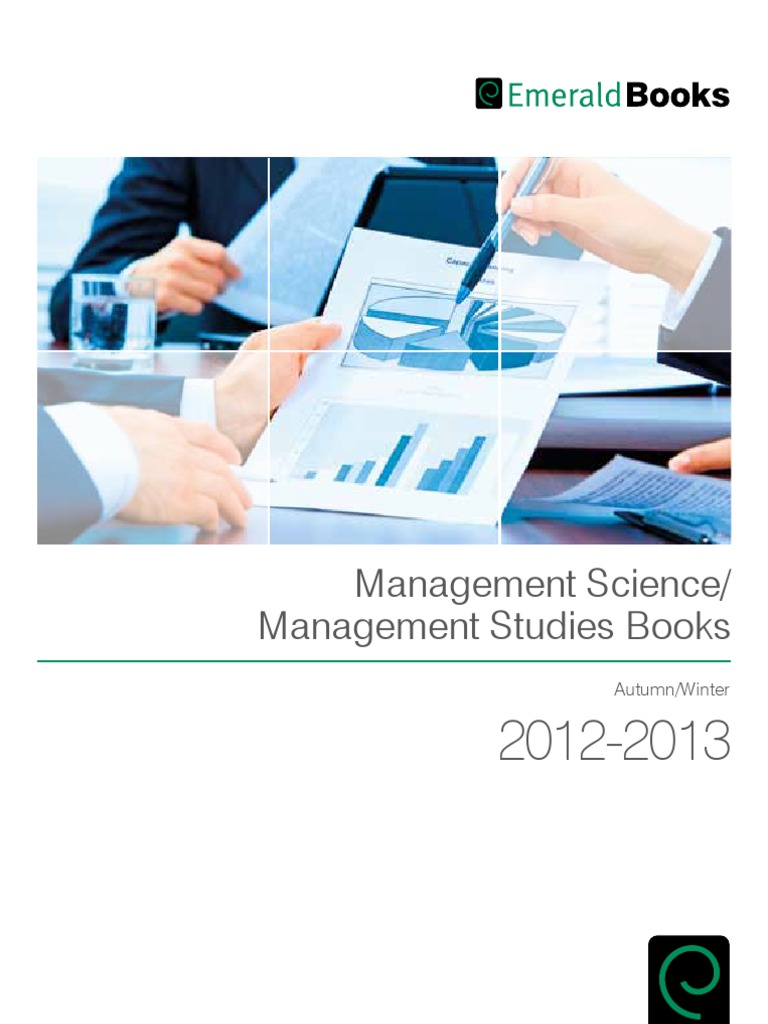Management Science/ Management Studies Books: Autumn/Winter | PDF ...