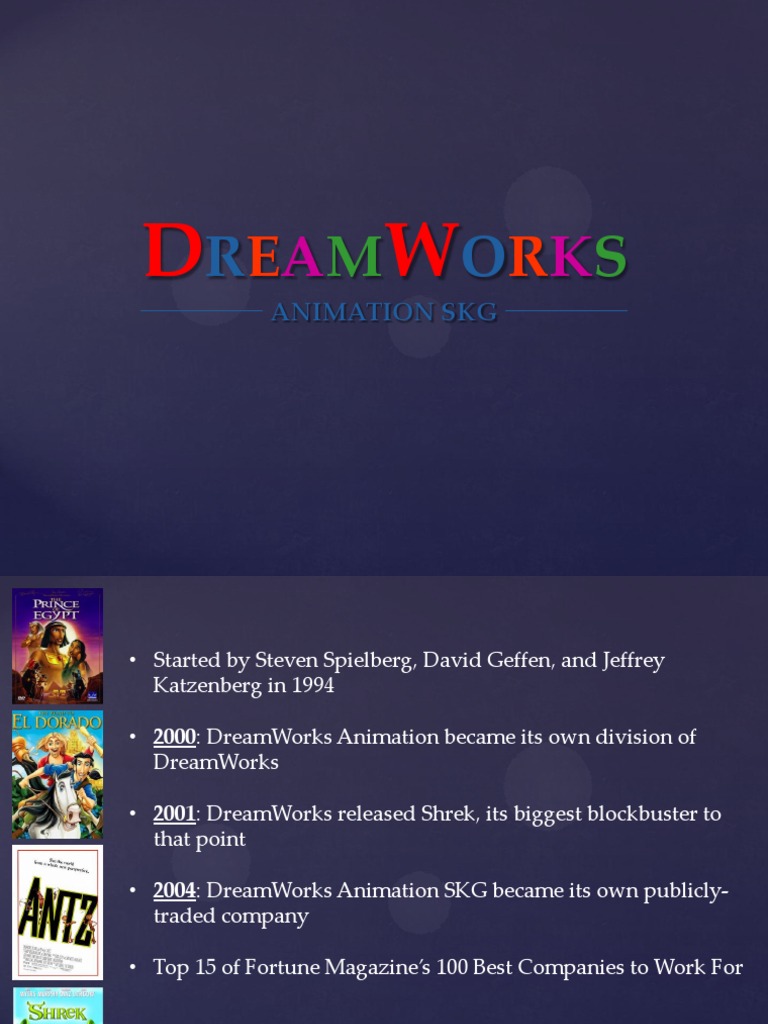 Dreamworks Animation | PDF