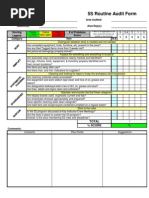 6S Audit Checklist for Workplace | PDF | Personal Protective Equipment ...