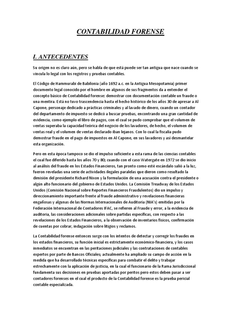 Contabilidad Forense | PDF | Testigo experto | Jurisprudencia médica