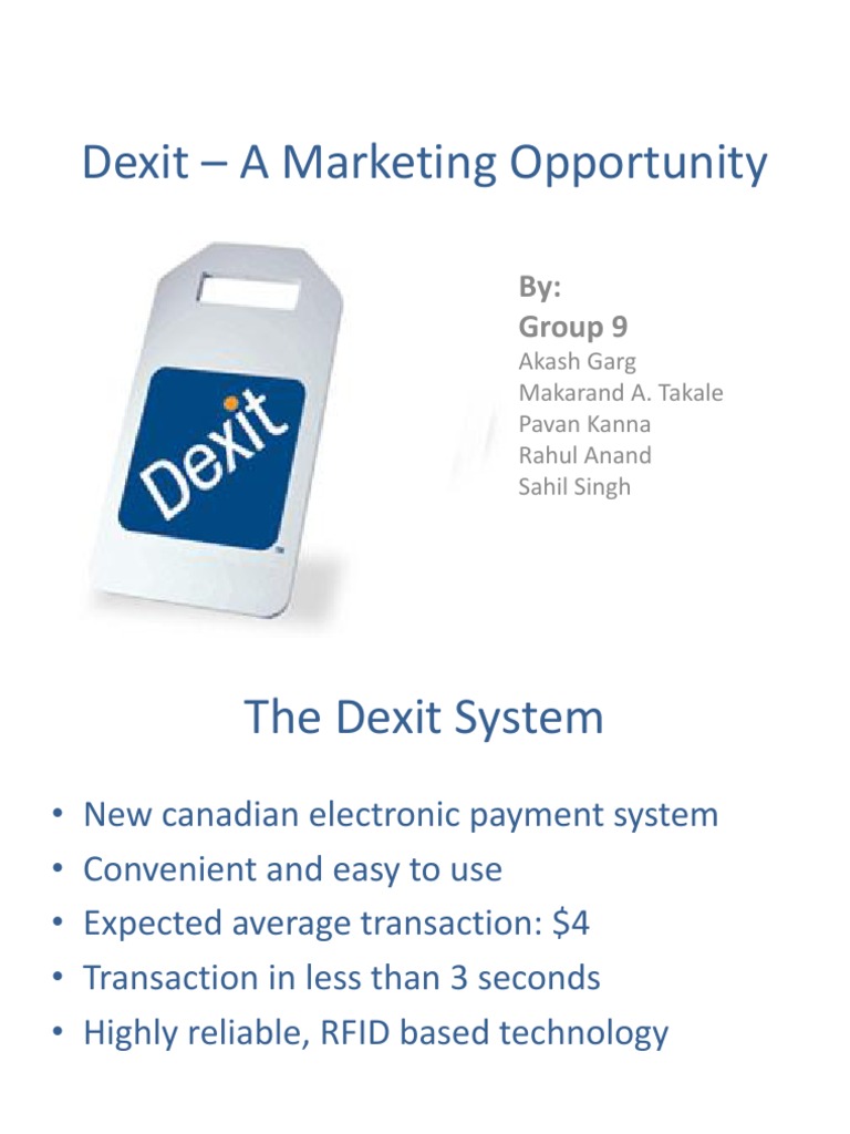 Dexit - A Marketing Opportunity | PDF