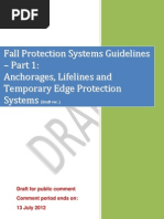 Lifeline Standards and Design Guidelines | PDF | Rope | Manufactured Goods