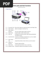 Parts of Printer | PDF | Printer (Computing) | Office Work