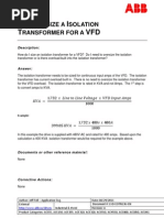 MV VFD Data Sheet | PDF | Electrical Equipment | Electricity