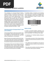 Battery Room Ventilation Guidelines | PDF | Hydrogen | Ventilation ...