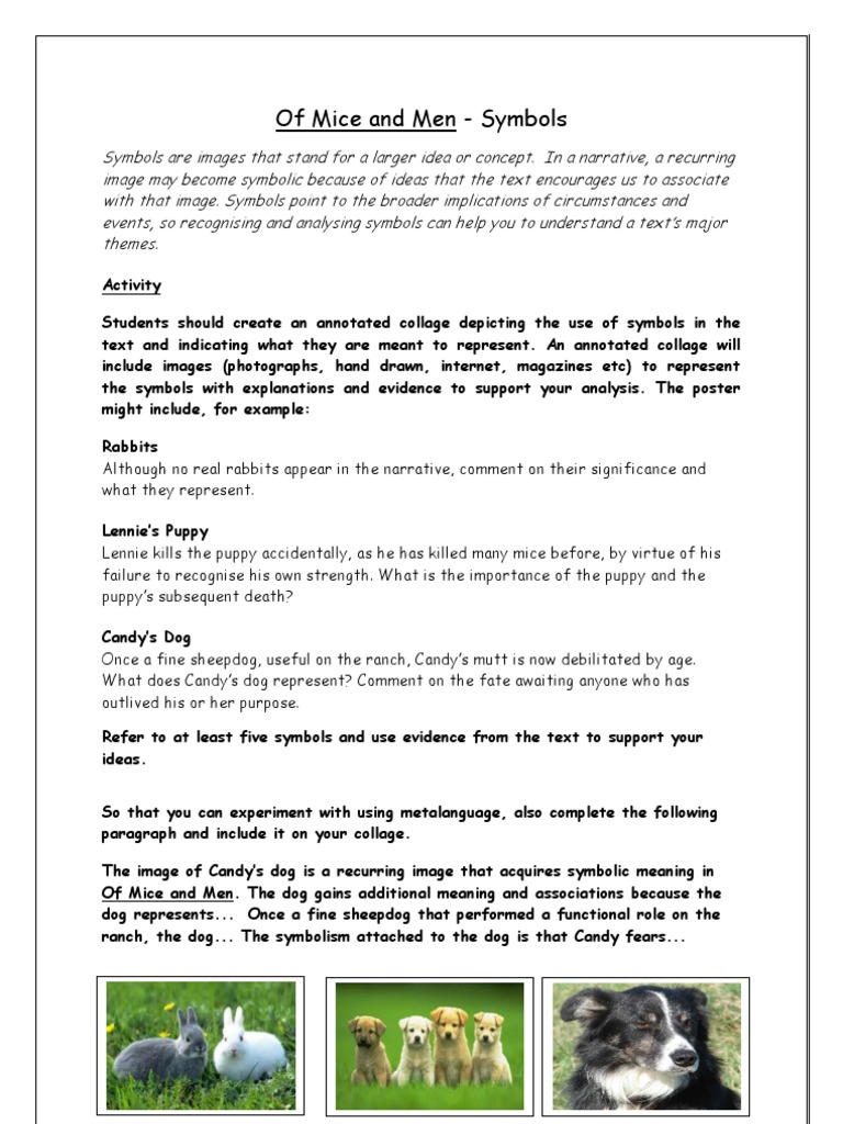 OMM Symbols Task | PDF | Dogs | Symbols
