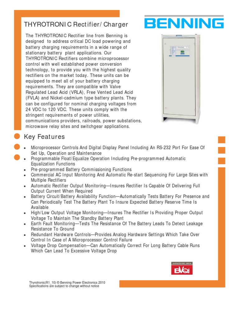 Thyrotronic (R1 10) 667 | PDF | Battery Charger | Rectifier