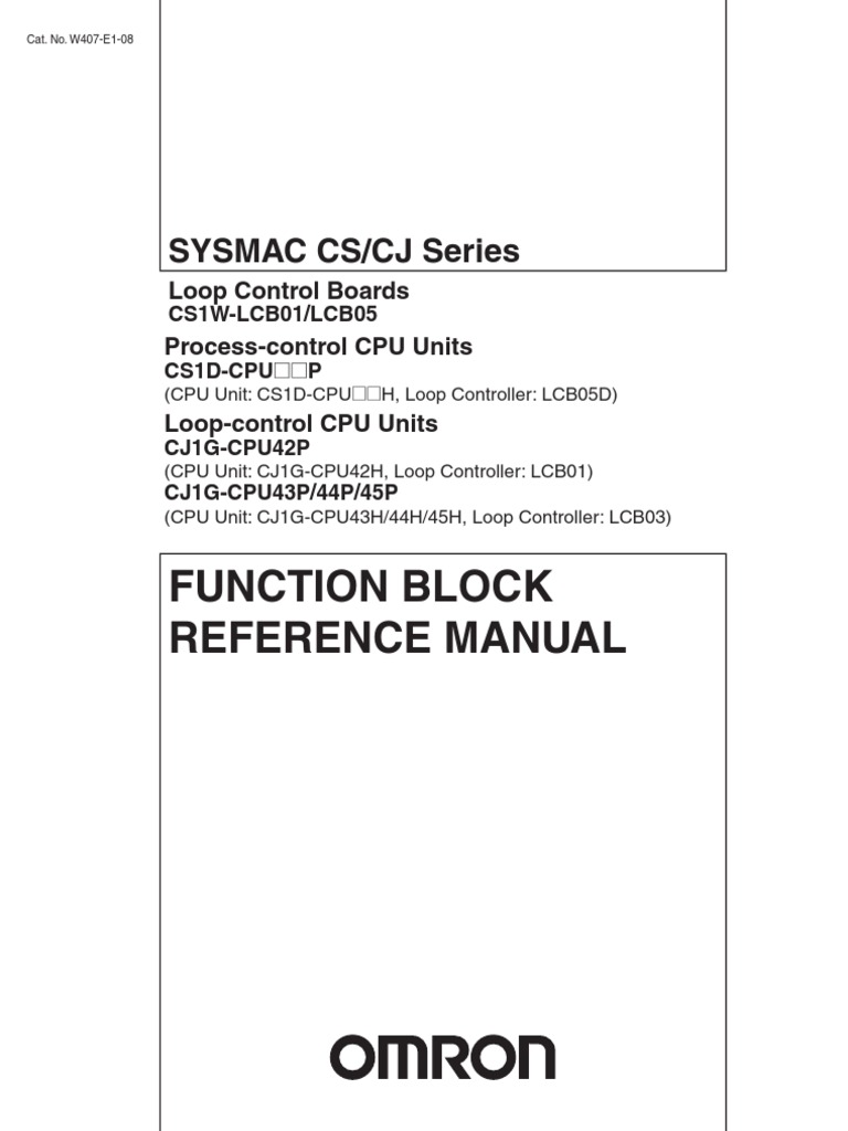 w407 E1 08 | PDF | Programmable Logic Controller | Electromagnetic ...