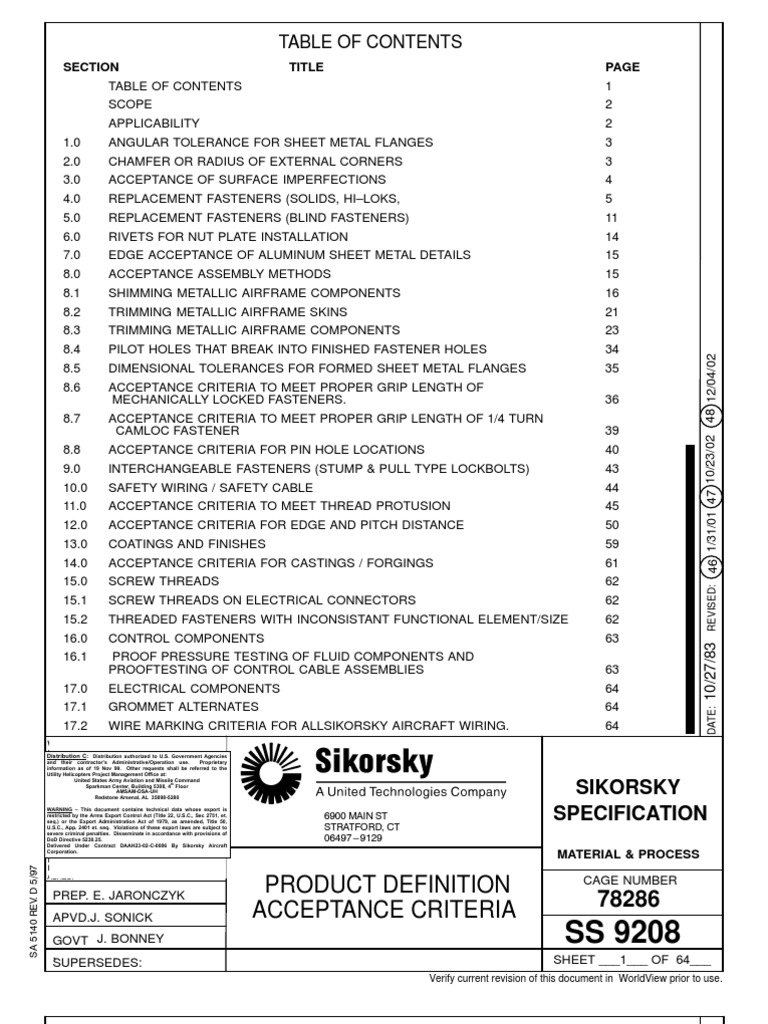SS9208 Rev 48 (Production Acceptance Criteria) | Download Free PDF ...
