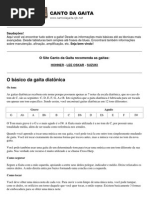 Notas e Tablaturas para Gaita Diatônica | PDF | Gaita de Boca | Acorde ...