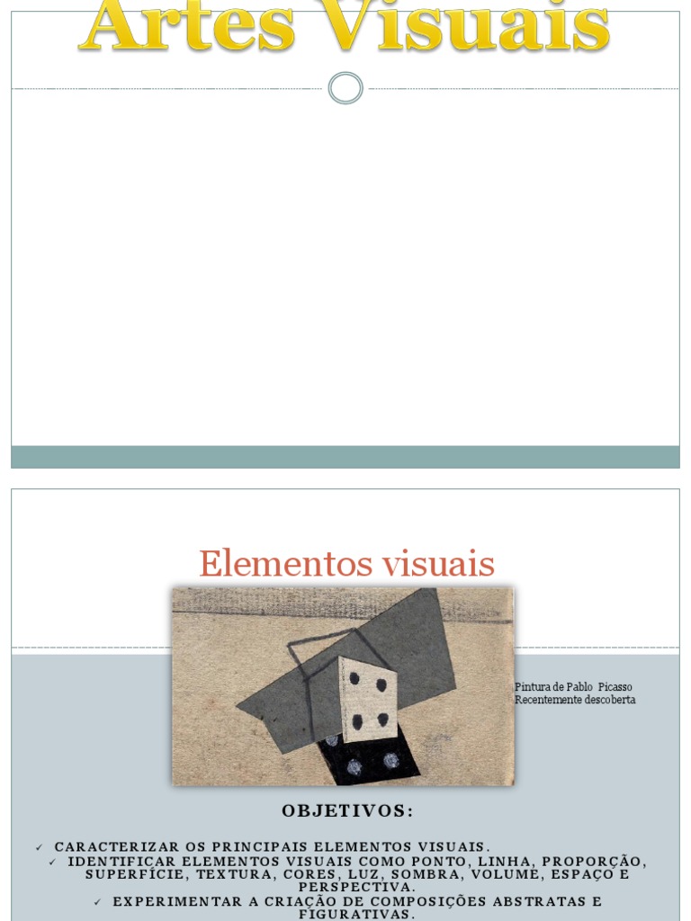 Artes Visuais - Elementos Visuais 5° Ao 8º | PDF | Cor | Perspectiva ...