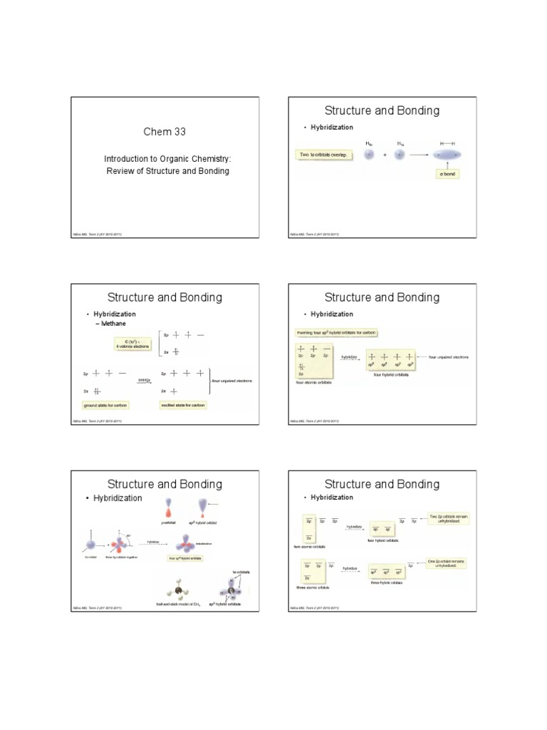 Organic Chemistry: Structure & Bonding | PDF
