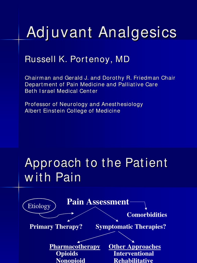 Adjuvant Analgesics | Analgesic | Antidepressant