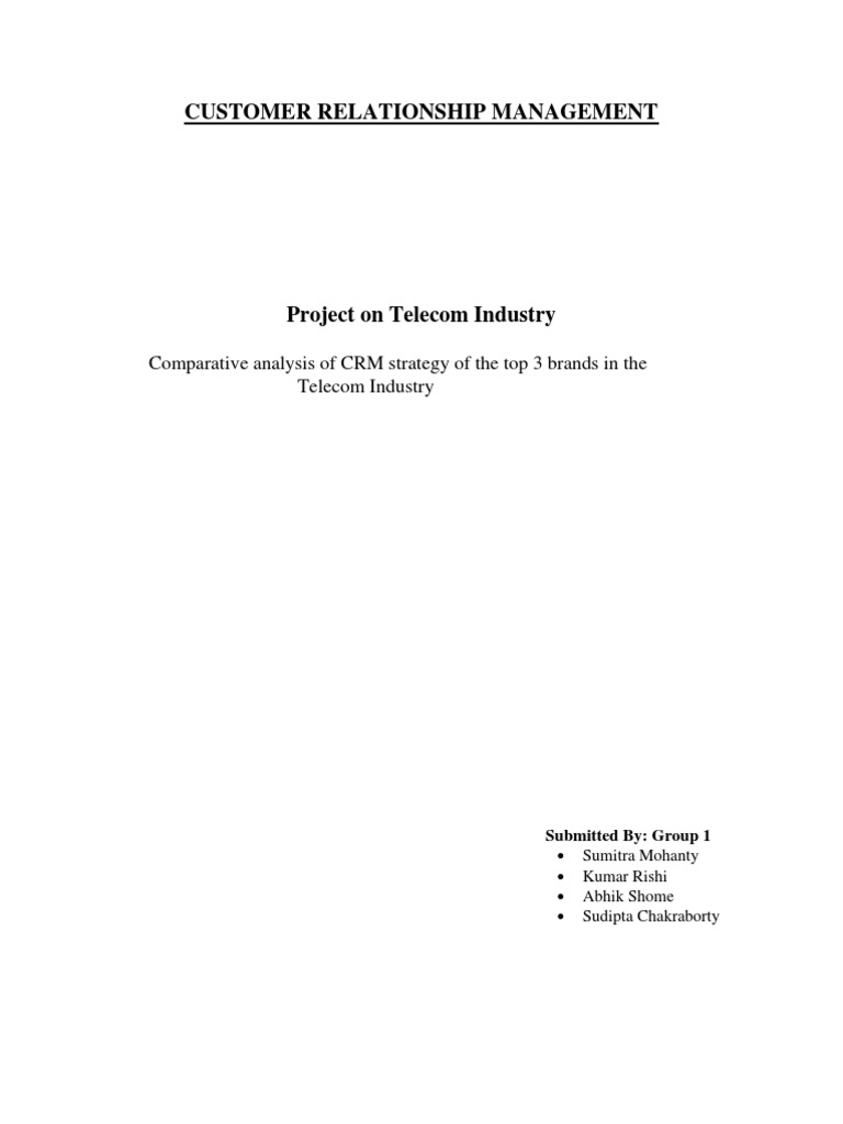 Telecom Industry | PDF