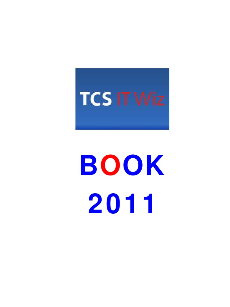 TCS IT Wiz Book 2011 | PDF | Smartphone | Digital Technology