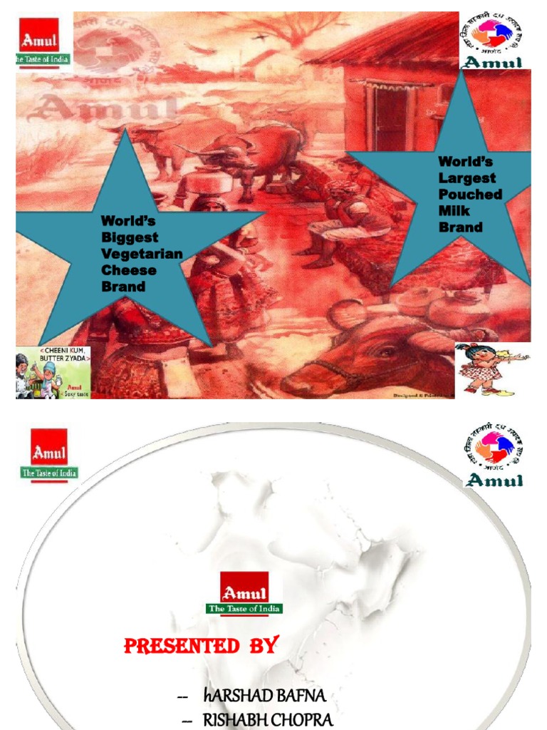 Amul PPT 121128003311 Phpapp01 | PDF | Dairy Products | Milk